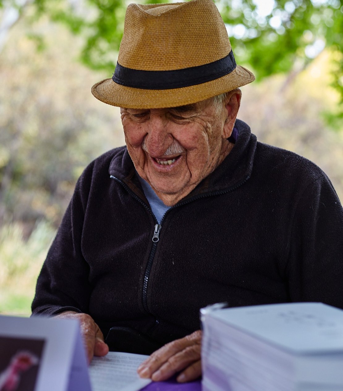 Local legend Syd teams up for next book