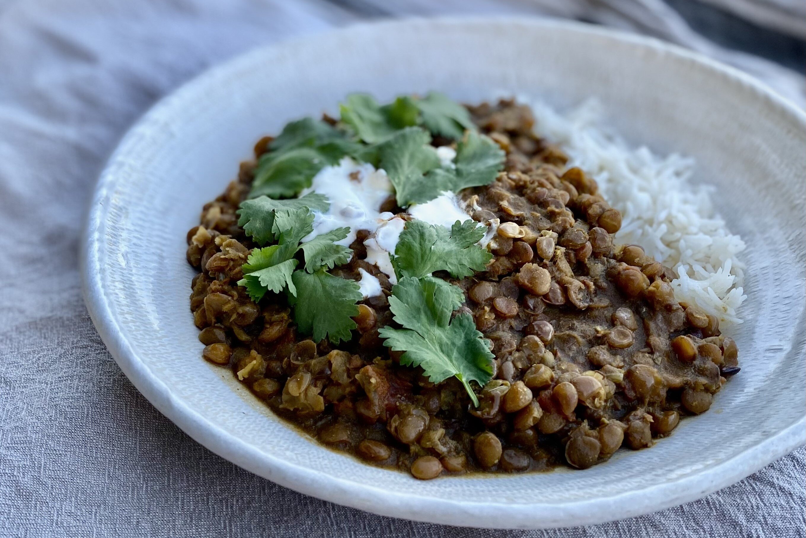 Slow cooked Indian dhal