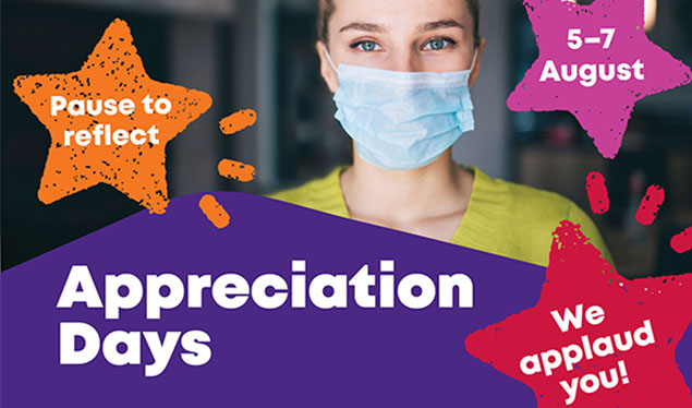 Let’s applaud at midday for the aged care and health workers